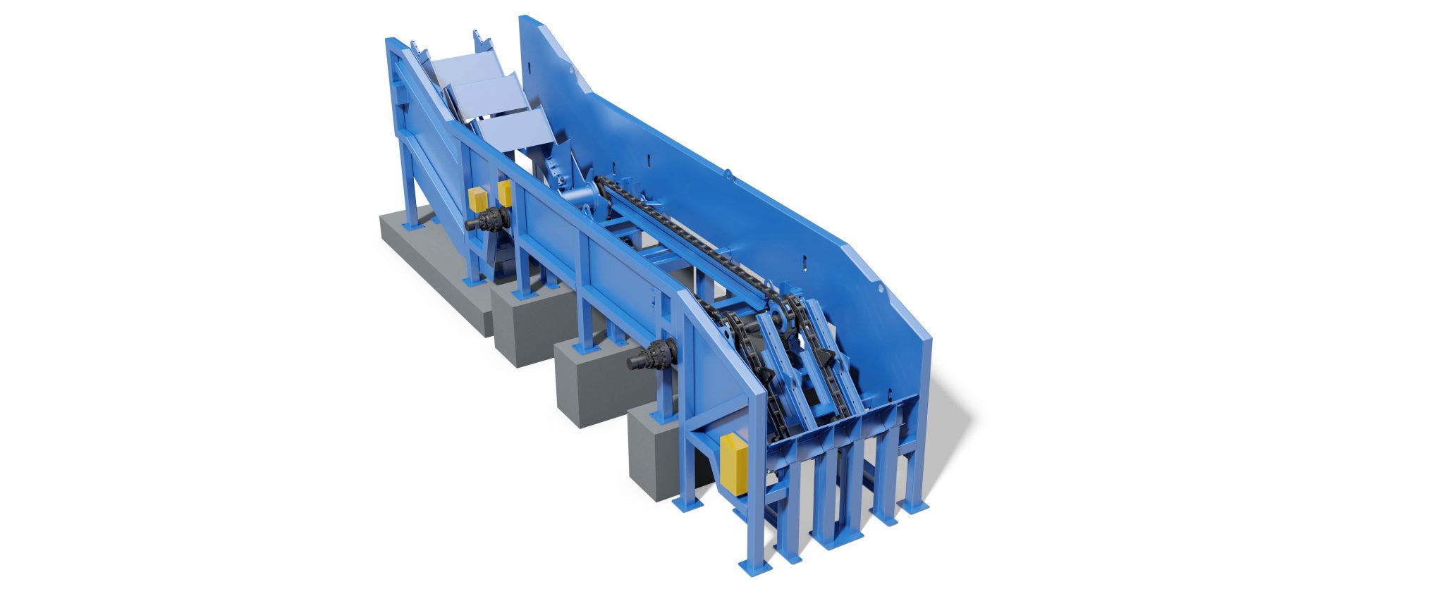 Log Infeed Deck and Step Feeder – Fezer S/A – Engineering company ...